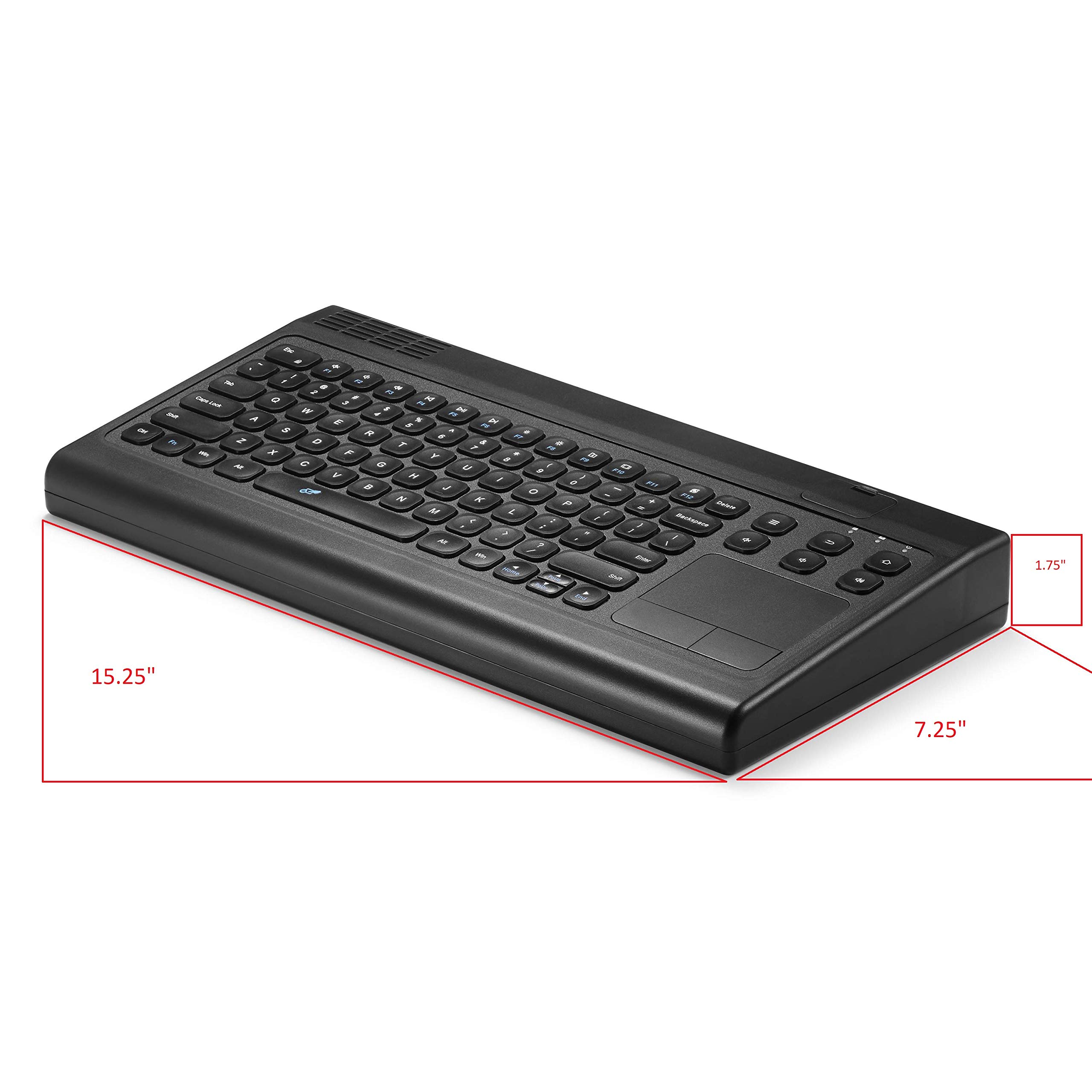 Vilros 2.4GHz Keyboard and Touchpad Hub for Raspberry Pi-Creates Raspberry Pi Single Unit Desktop