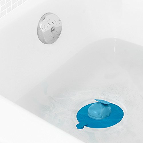 Skip Hop Bath Tub Stopper, Moby, Blue