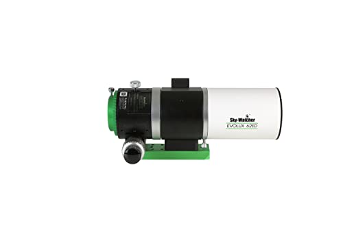 Sky Watcher Sky-Watcher Evolux 62ED Doublet Apo Refractor Telescope- Compact and Portable Optical Tube for Affordable Astrophotography and Visual Astronomy, White (S11305)