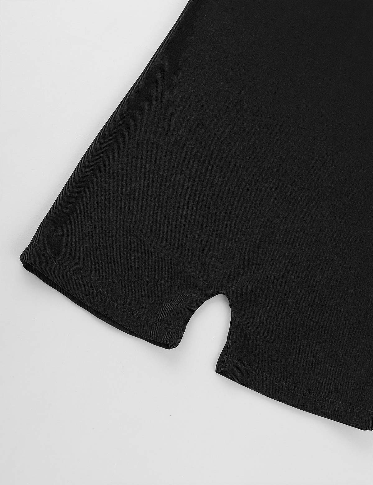 Yeahdor Kids Boys Girls Team Basic Gymnastics Dance Leotard Bodysuit Biketard for Athletic Sports Tumbling Black 8-10