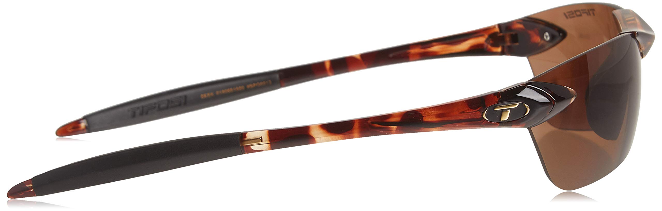 Tifosi unisex adult Seek Sunglasses, Tortoise, 68 mm US