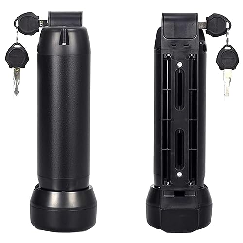 ZGFF 24V 10.5Ah Bottle Shape Li-Ion Battery, E-Bike Rechargeable Down Tube Battery, Suitable for 50W 150W 250W Folding Bicycle Motor