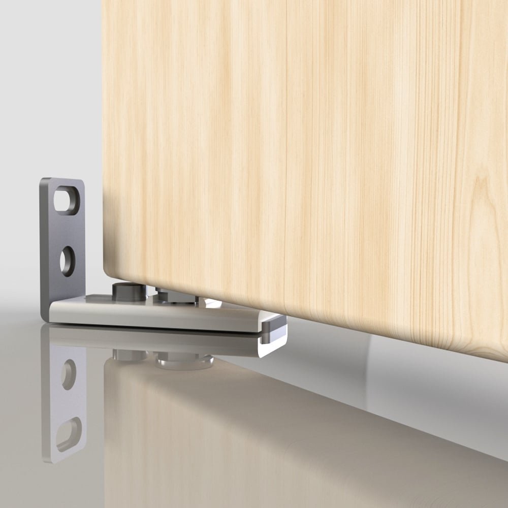 SLIK 08SL00601219 Folding Door Gear Track 1219MM, Aluminium