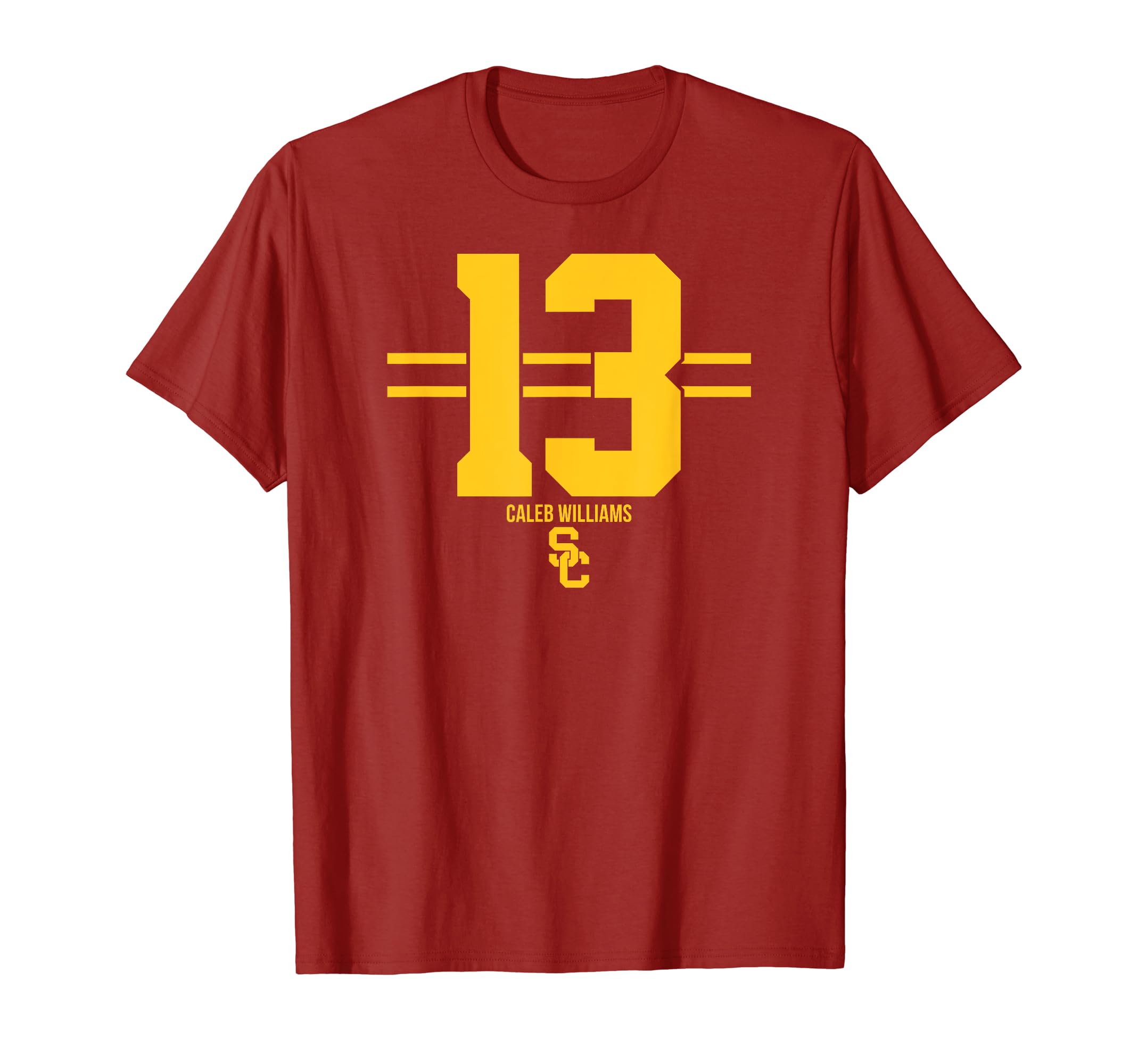 USC Football: Caleb Williams 13 - NCAA Football T-Shirt