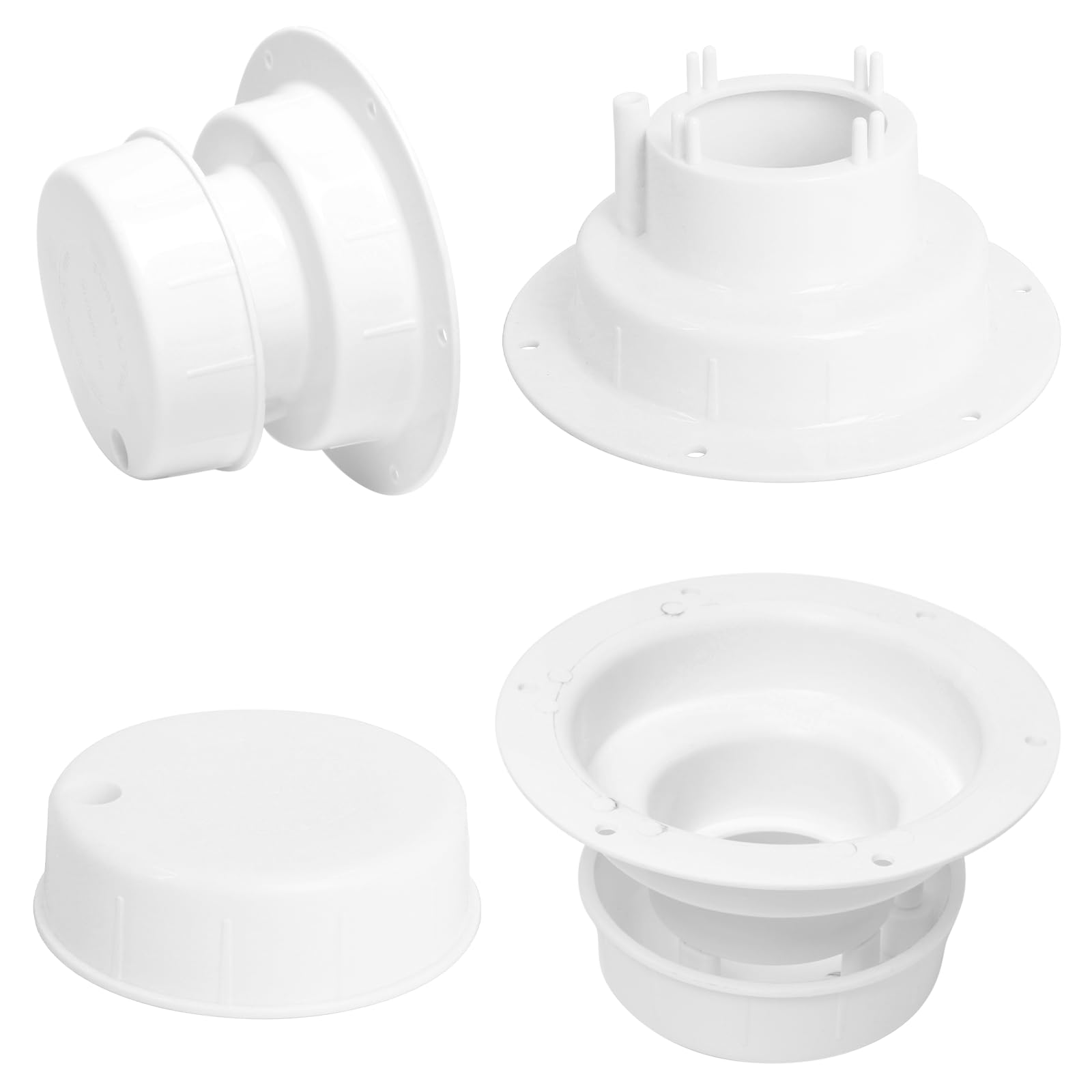 Wadoy RV Plumbing Vent Cap, Camper Vent Cap for 1 to 2 3/8" Pipe, RV Sewer Vent Cap Replacement