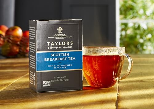 Taylors of Harrogate Scottish Breakfast, 50 Teabags (Pack of 6)