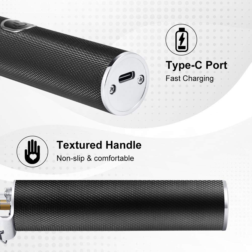 T Blade Trimmer,Zero Gapped Trimmers, 0mm Baldhead Hair Clippers for Men, USB Rechargeable Clippers for Hair Cutting