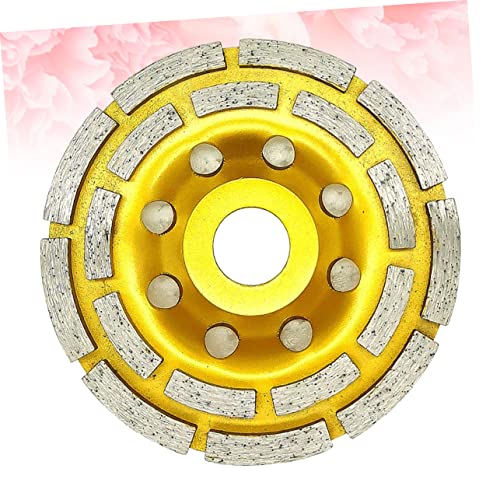 Stone Mill Angle Grinder Polishing Diamond Grinding Cup Wheel Angle Grinding Cup Concrete Grinder Disc Marble Grinding Wheels Concrete Grinding Wheels Aluminum Base Masonry