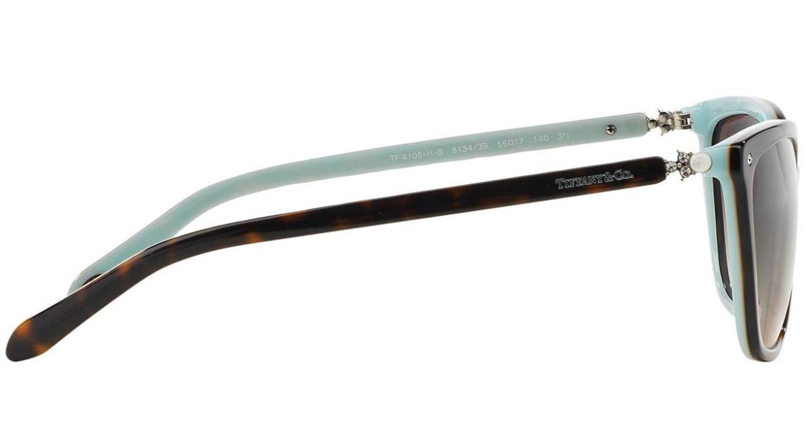 Tiffany TF4105HB 8134-3B Tortoise TF4105HB Cats Eyes Sunglasses Lens Category 3