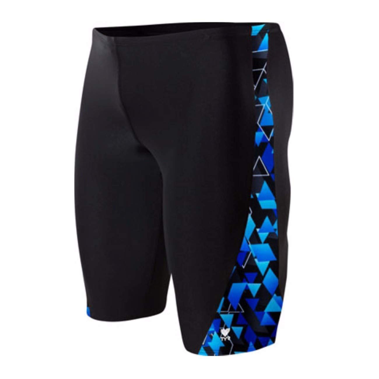 TYR Sport Boys' Aquarius Splice Jammer,Blue,30