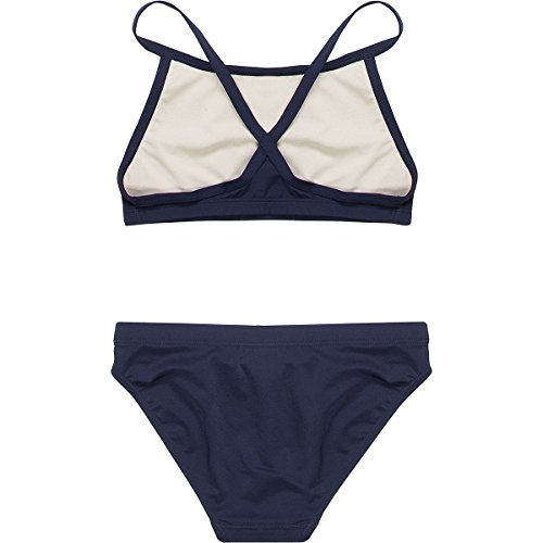 TYR Sport Women's Solid Durafast Diamondback Workout Bikini,Navy,X-Small