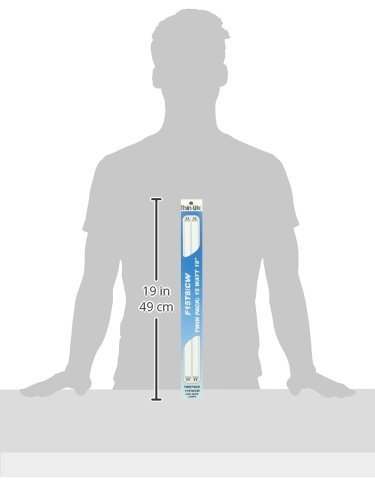 THIN-LITE F15T8/CW/TWIN White 18" Pr 15 Watt Cool Bulb