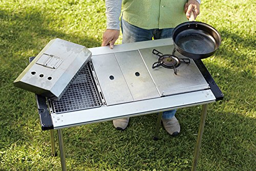 Snow Peak Iron Grill Table 3-Unit Frame