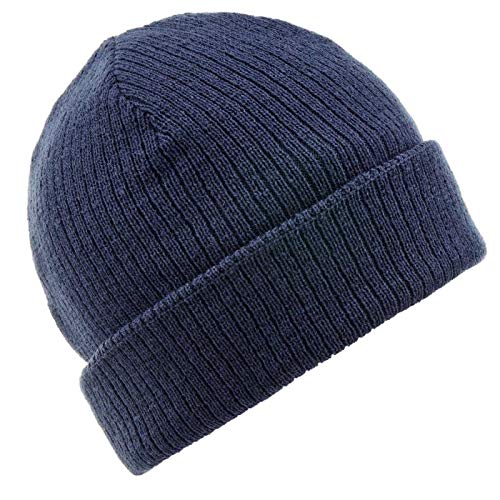 WEDZE Children's Fisherman SKI HAT - Navy