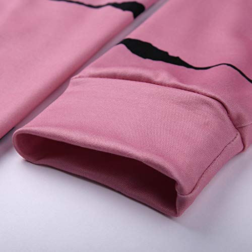 Weiliru Women's Striped Long Sleeve CrewNeck Sweatshirts T Shirts Casual Pullover Print Loose Fit Tops Tunics