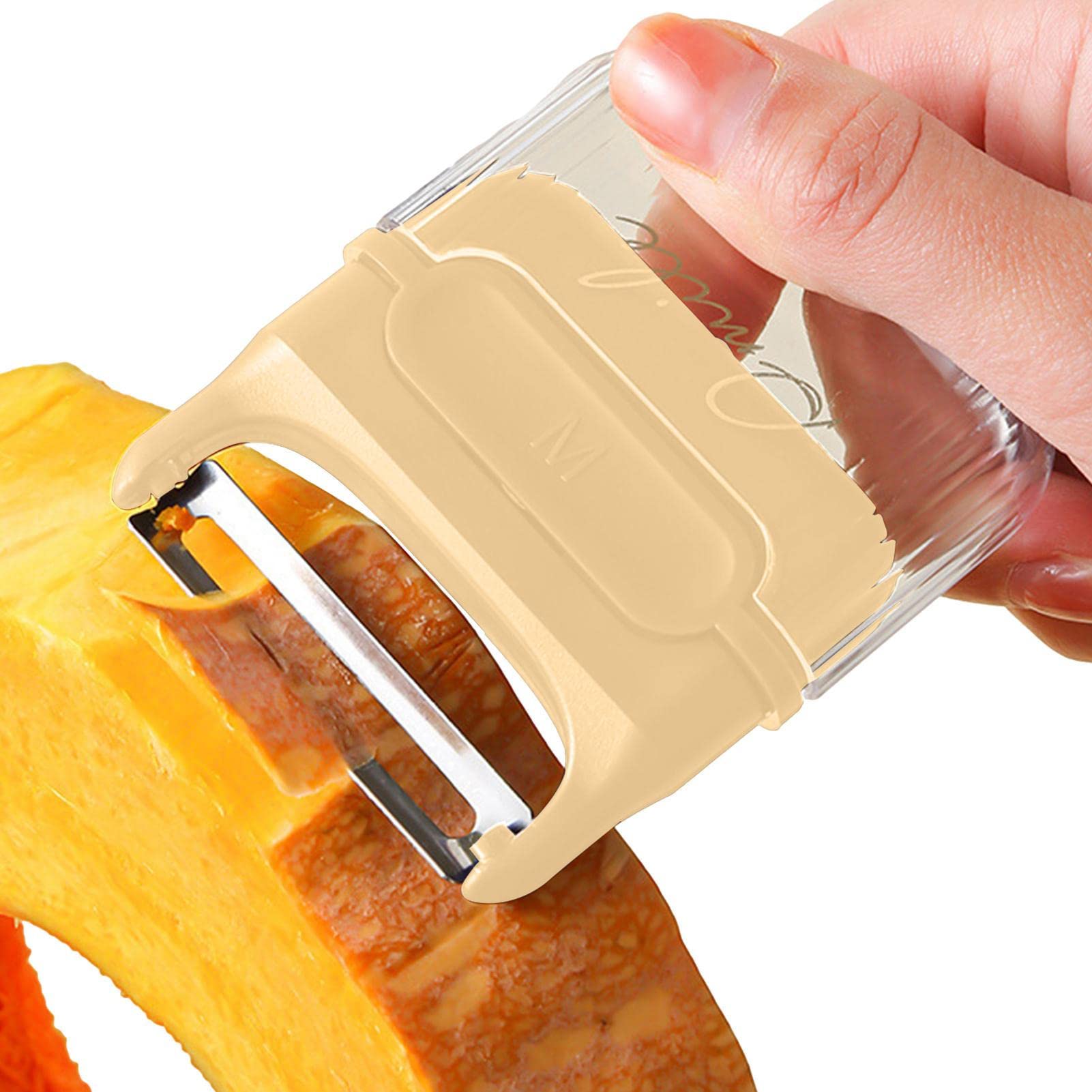 Vegetable Peeler, Vegetable Chopper, Manual Magnetic Peeler for Vegetable, Kitchen Multifunctional Vegetable Cutter, Kitchen Gadget for Peeling Zucchini, Carrots, Potatoes, Tomatoes, Peaches, Plums
