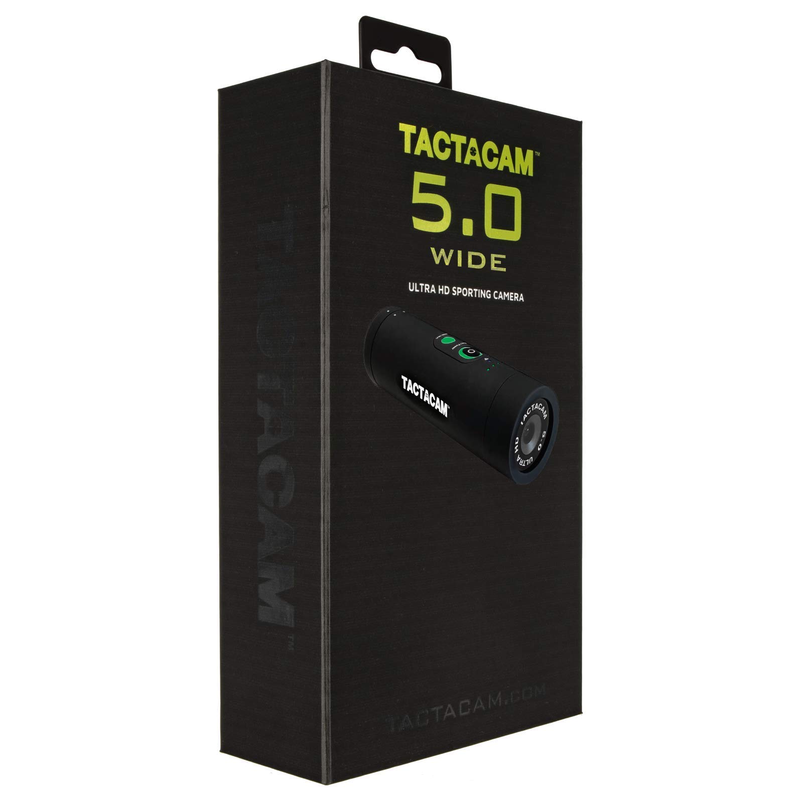 TACTACAM 5.0 Wide Angle Hunting Action Camera + Head Mount, Universal Mount Adapter and 64GB MicroSD Card