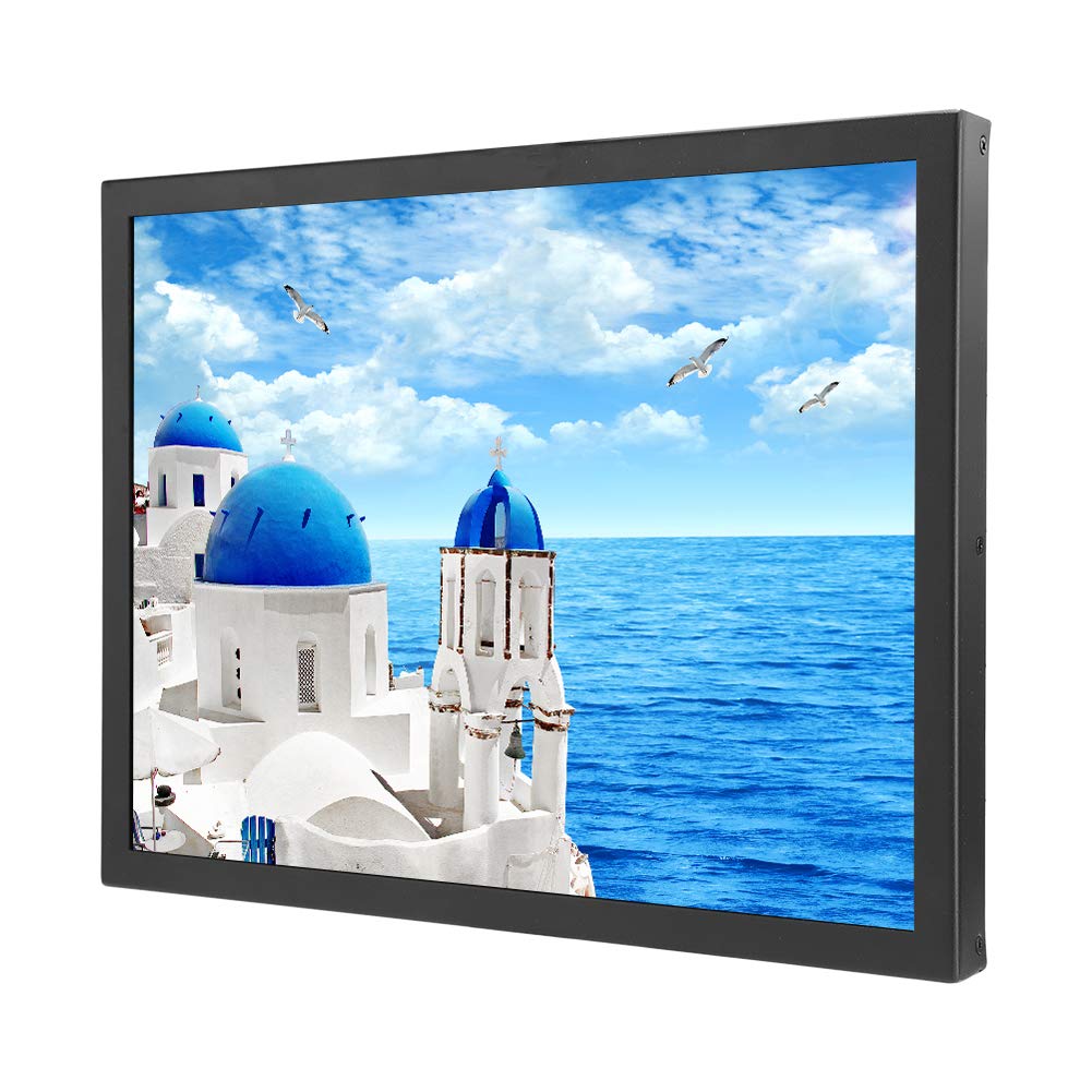Wendry 15 Inch Capacitive Touch Screen, 1024 x 768 HDMI Monitor, 43 Multi-Point Capacitive Touch Screen Portable Industrial Monitor(US)