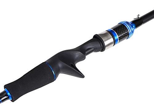TAIGEK Spinning Rod 5.6ft Black (S562-1+2)