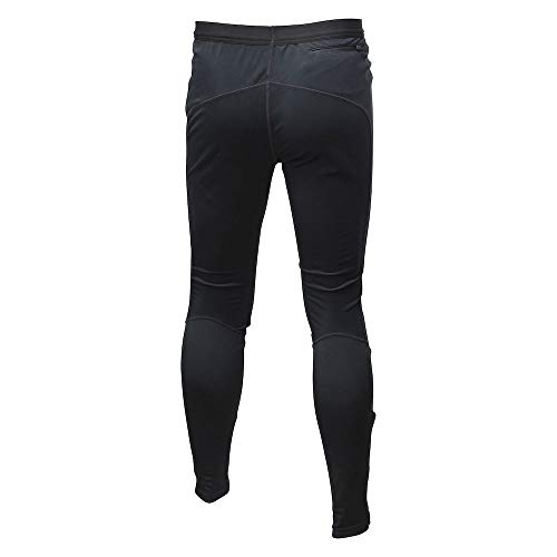 Swix Men's Standard Motion Windblock Multi-Sport Tights, Black, X-Large