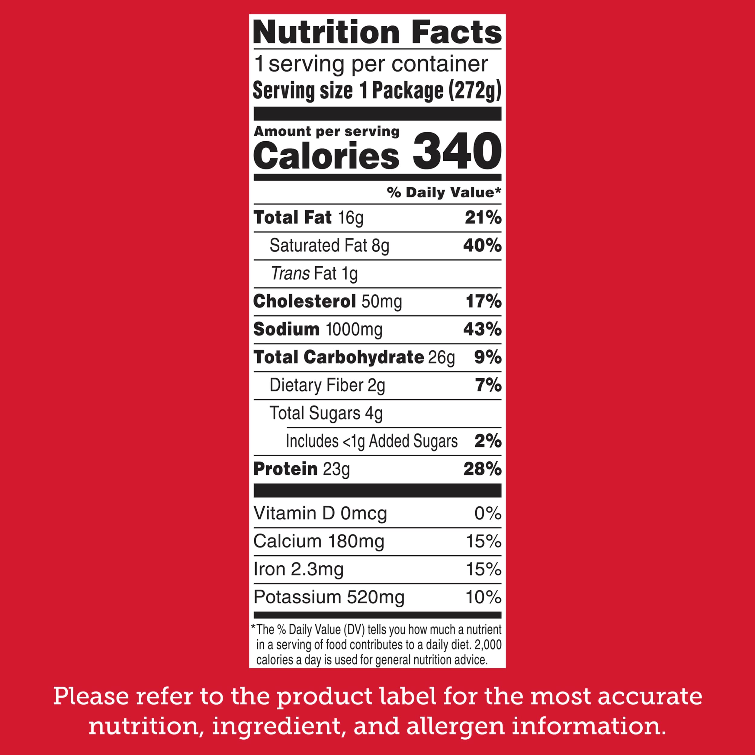 Stouffer's Salisbury Steak Individual Frozen Meal