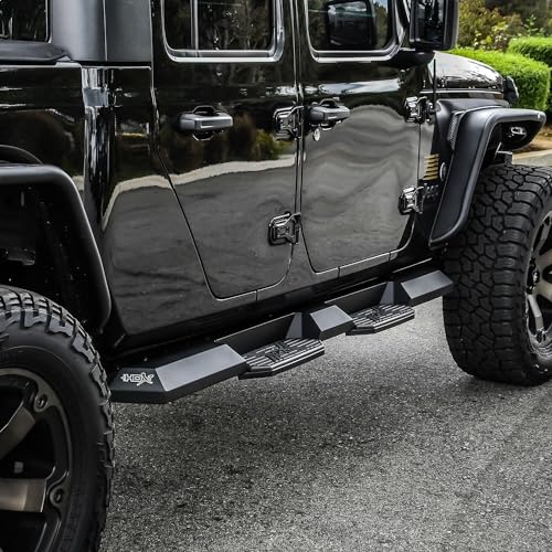 Westin 56-24165 HDX Xtreme Nerf Step Bars fits 2020-2023 Gladiator Textured Black 1 Pair