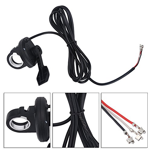 Yosoo Health Gear Thumb Finger Throttle, Left/Right Hand Accelerator Thumb Throttle Speeds Control for Electric Bike Scooter E-Bike(Right)
