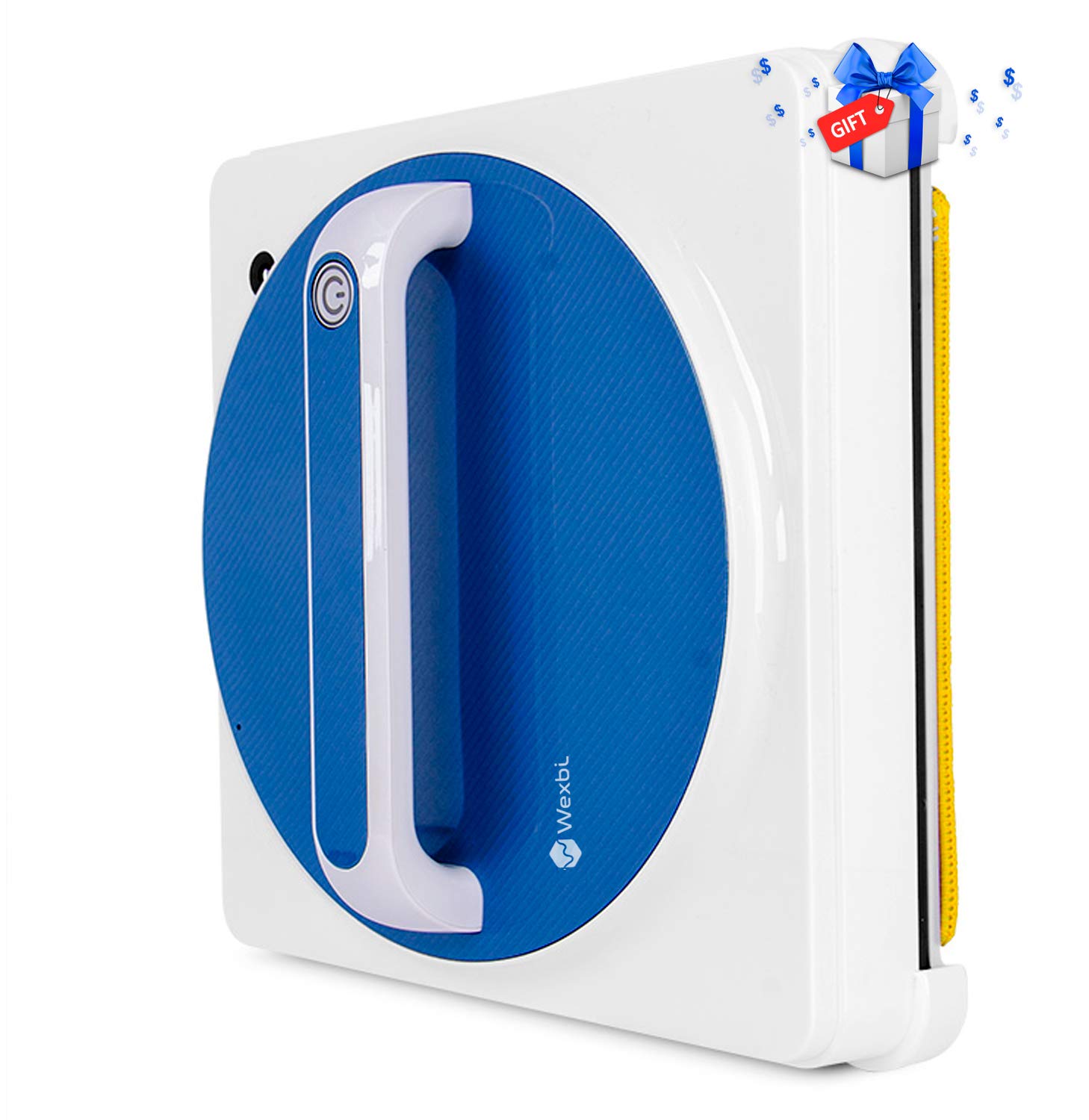 Window Cleaner Robot, Smart Window Cleaning Robot Mop with APP and Remote Control, Automatic Robot Cleaner for Indoor/Outdoor Window Washing with a Gifts for You
