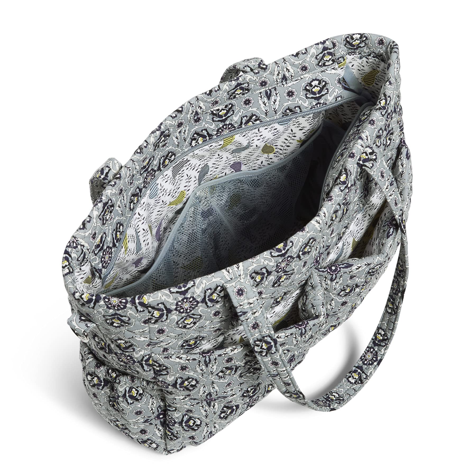 Vera Bradley Women's Cotton Ultimate Baby Diaper Bag, Pretty Posies, One Size