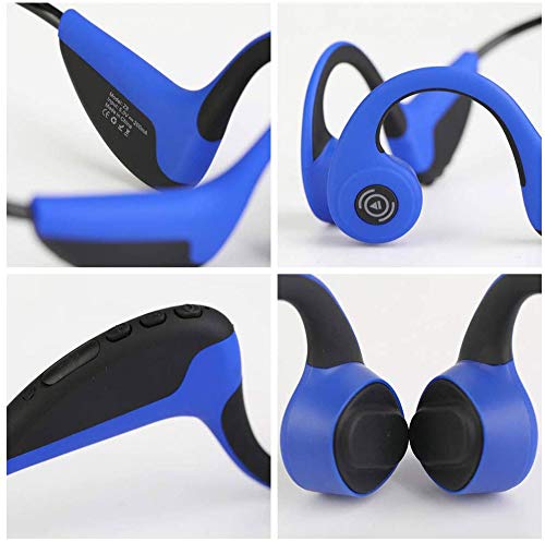 Wireless Bone Conduction Headphones (Black/Blue)