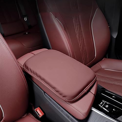 TBMAKE Car Armrest Pad for Mazda 2 3 5 6 Cx7 Cx5 Cx9 Cx-5 Cx3 MX-5 CX30, Leather Car Armrest Pad Memory Foam Car Cushion Mat,Green
