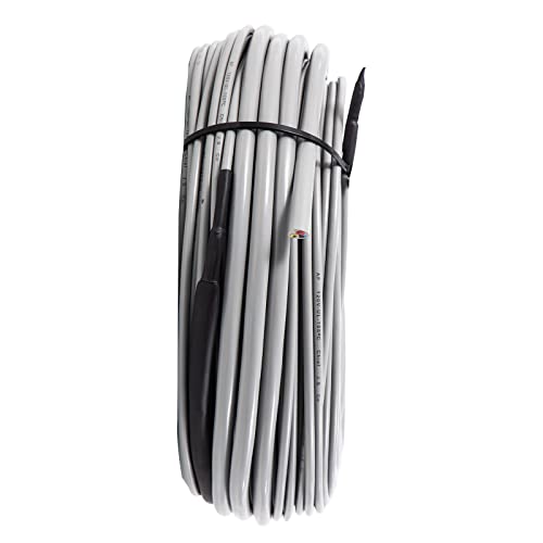 VEVOR Floor Heating Cable,540W 120V Floor Tile Heat Cable,141.1 FT Long,42.7 sqft,with Convenient Temperature Control Panel,No Noise or Radiationā¦