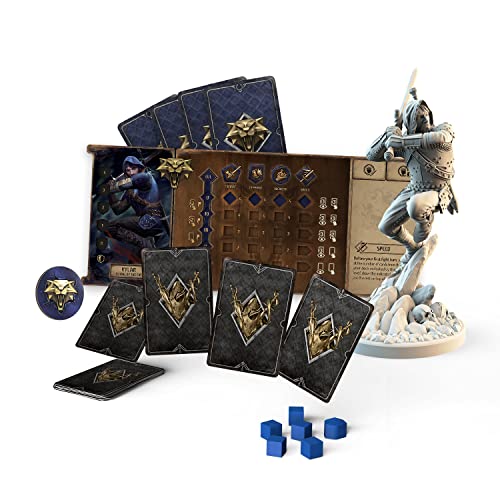 The Witcher Old World Board Game | Fantasy Game | Competitive Adventure Game | Strategy Game for Adults | Ages 14+ | 1-5 Players | Avg. Playtime 90-150 Minutes | Made by Go On Board