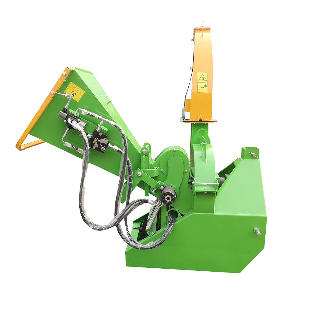 Victory Tractor Implements BX510H 5" Wood Chipper with Hydraulic Infeed, CAT I Tractors, Min 18HP