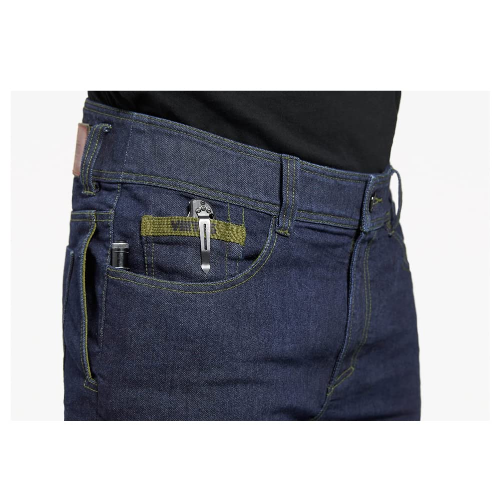 VIKTOS Men's Gunfighter Jeans Pant, Dark Indigo, Size: 44W x 36L