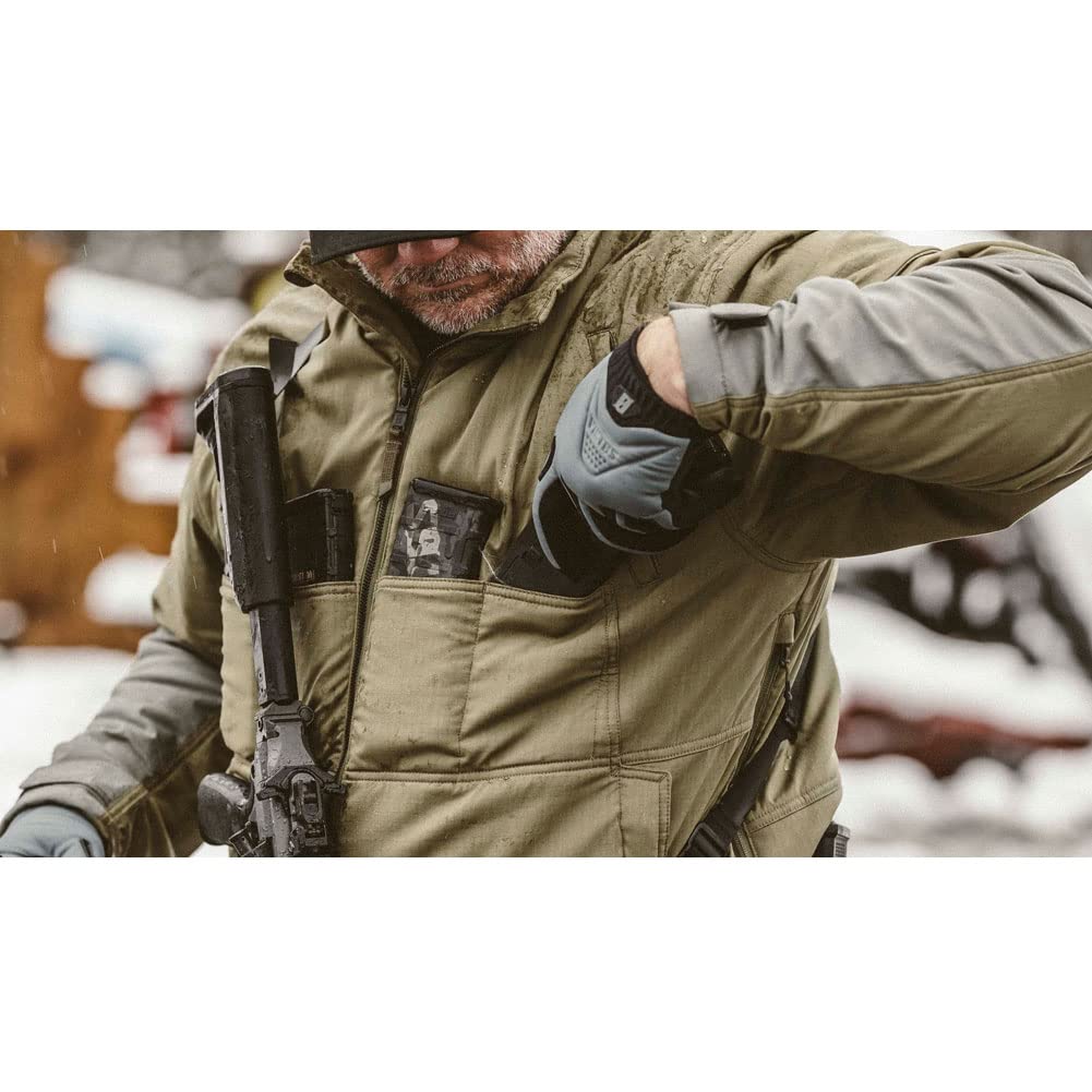 VIKTOS Men's Farthermost Cold-Weather Water-Resistant Weatherproof Insulated Warm Cotton-Nylon Shell Tactical Jacket, Ranger, Small