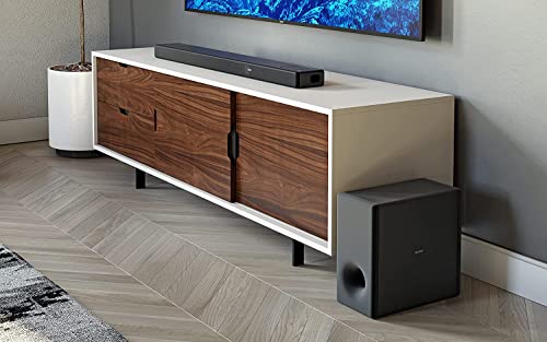 Sony HT-A5000 5.1.2ch Dolby Atmos Sound Bar Surround Sound Home Theater w/DTS:X & 360 Reality Audio, Works w/Alexa & Google Assistant + SA-SW3 Wireless Subwoofer + SA-RS3S Wireless Rear Speakers