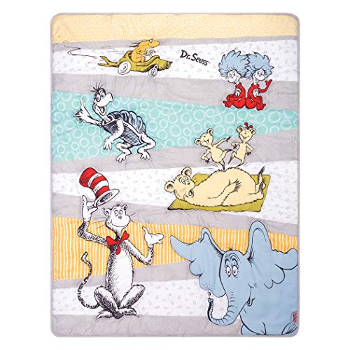 Trend Lab Dr. Seuss Book Club 4Piece Crib Bedding Set