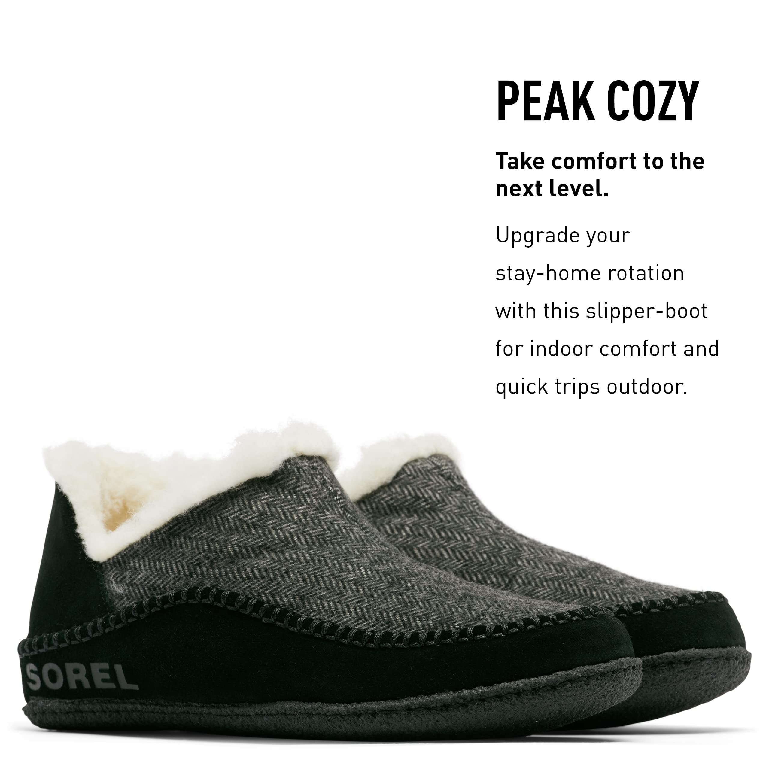 Sorel Men's Manawan II Slipper - Grill, Black - Size 11