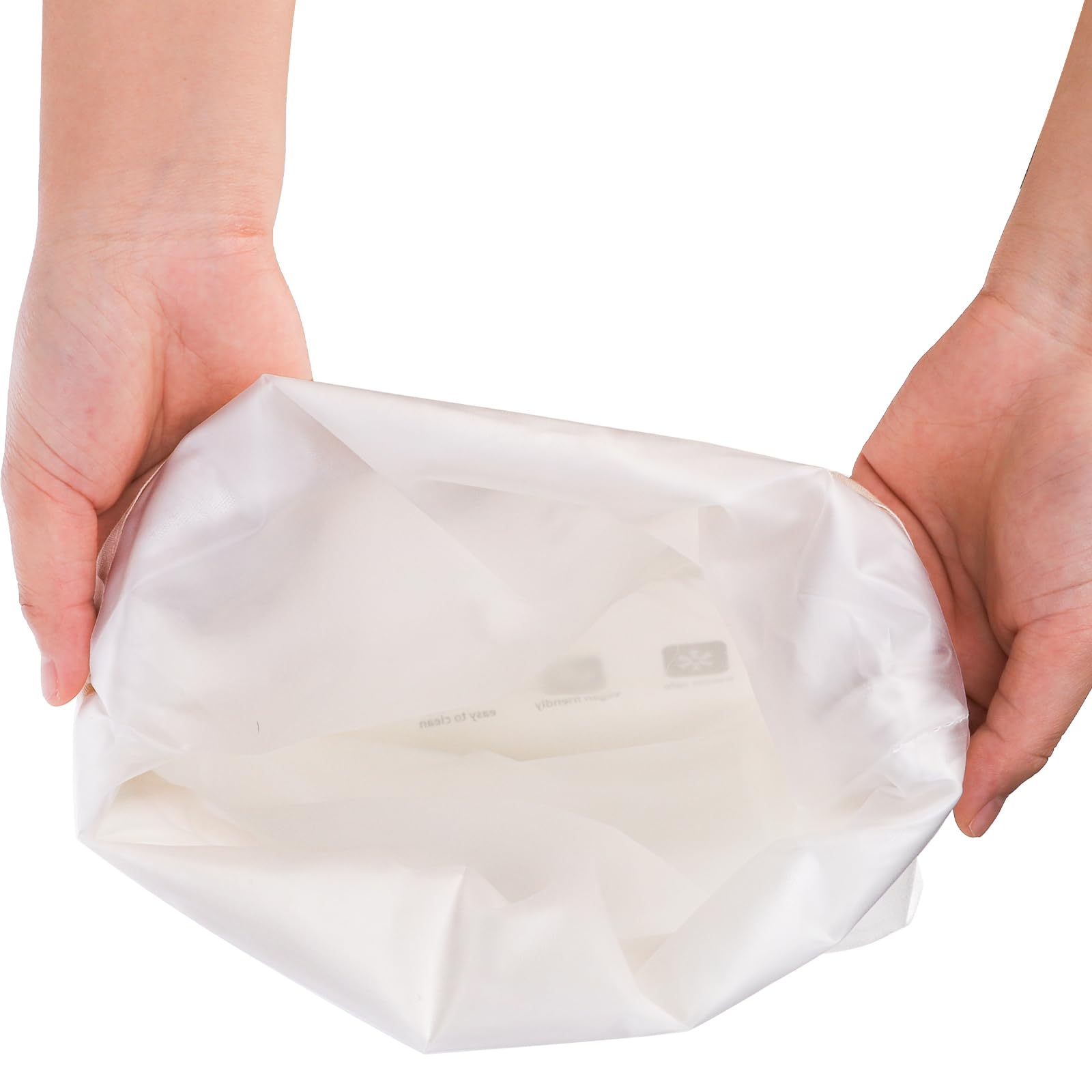 ZEAYEA 2 Pack Bread Bags, Reusable Bread Bags for Homemade Bread, Fresh keeping Waterproof Bread Container with Double Lining for Large Loaf, Baguette, Food, Gift Giving, 16.5" x 12"