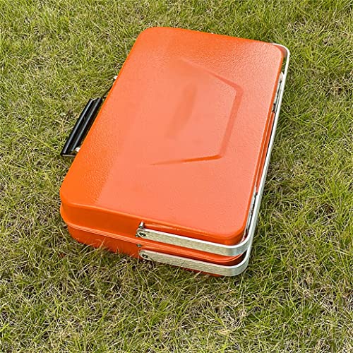 TKFDC Outdoor Charcoal Grill Portable Rotisserie Stove Home Folding Portable Field Mini Grill Full Set