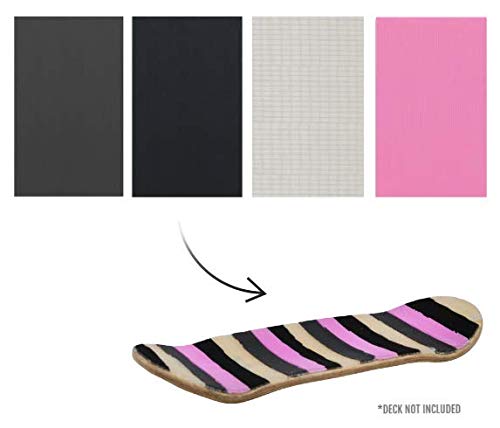 Teak Tuning Gecko Deck Grip Mix-and-Match Super Set - Create-Your-Own Pattern/Design - Trick Tape for Any Size Fingerboard