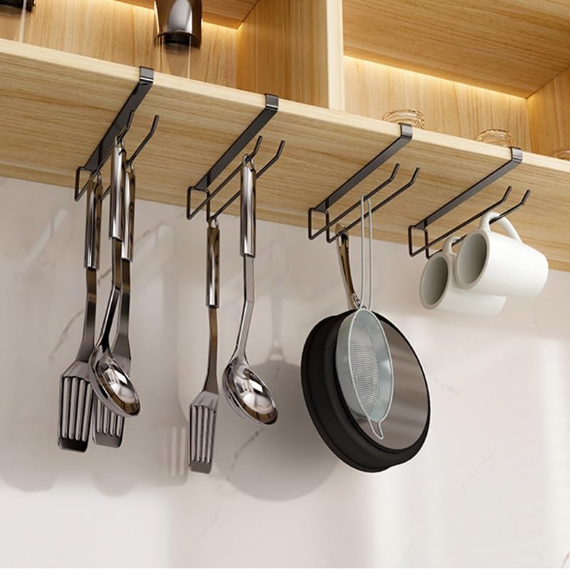YASEZ Perforation-Free Wine Glass Holder Cup Holder Cabinet Shelf Storage Rack Tall Glass Drain Cup Holder