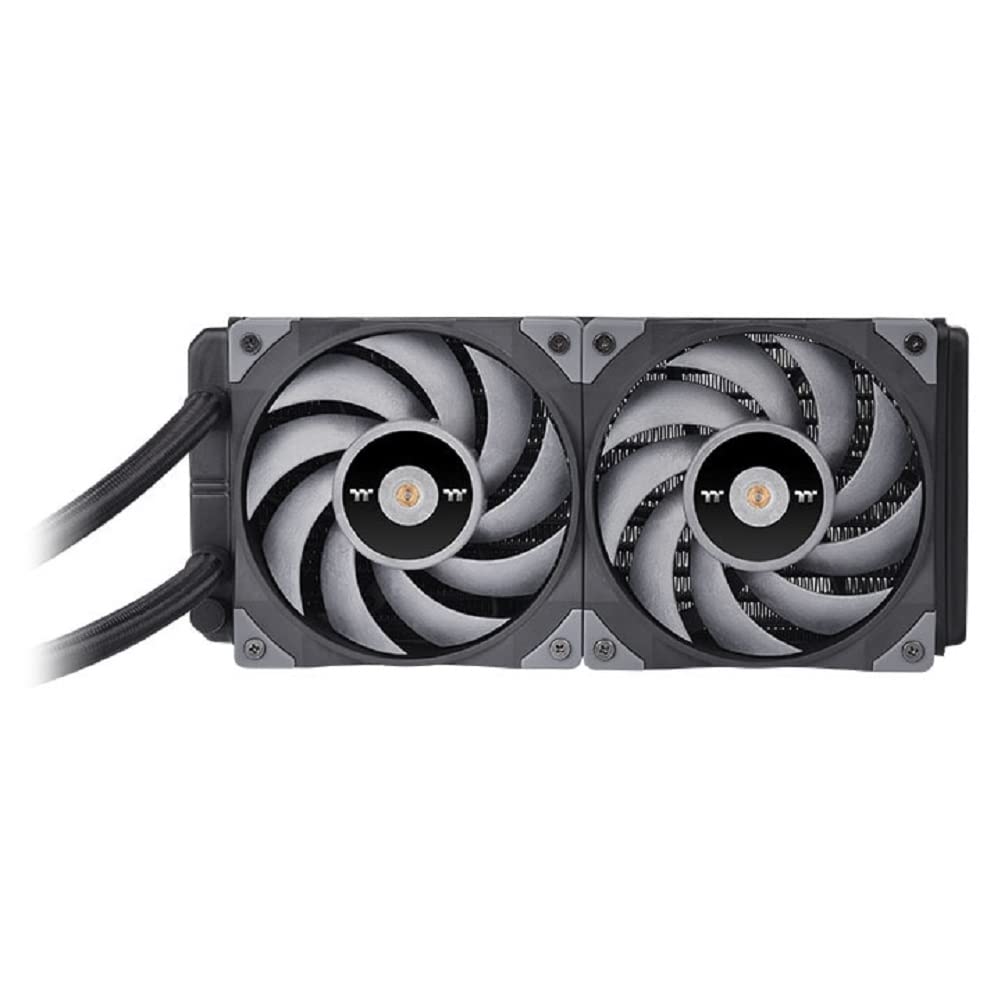 Thermaltake TH120 ARGB Motherboard Sync Edition Intel/AMD/AM5 All-in-One Liquid Cooling System 120mm High Efficiency Radiator CPU Cooler CL-W285-PL12SW-A, Black