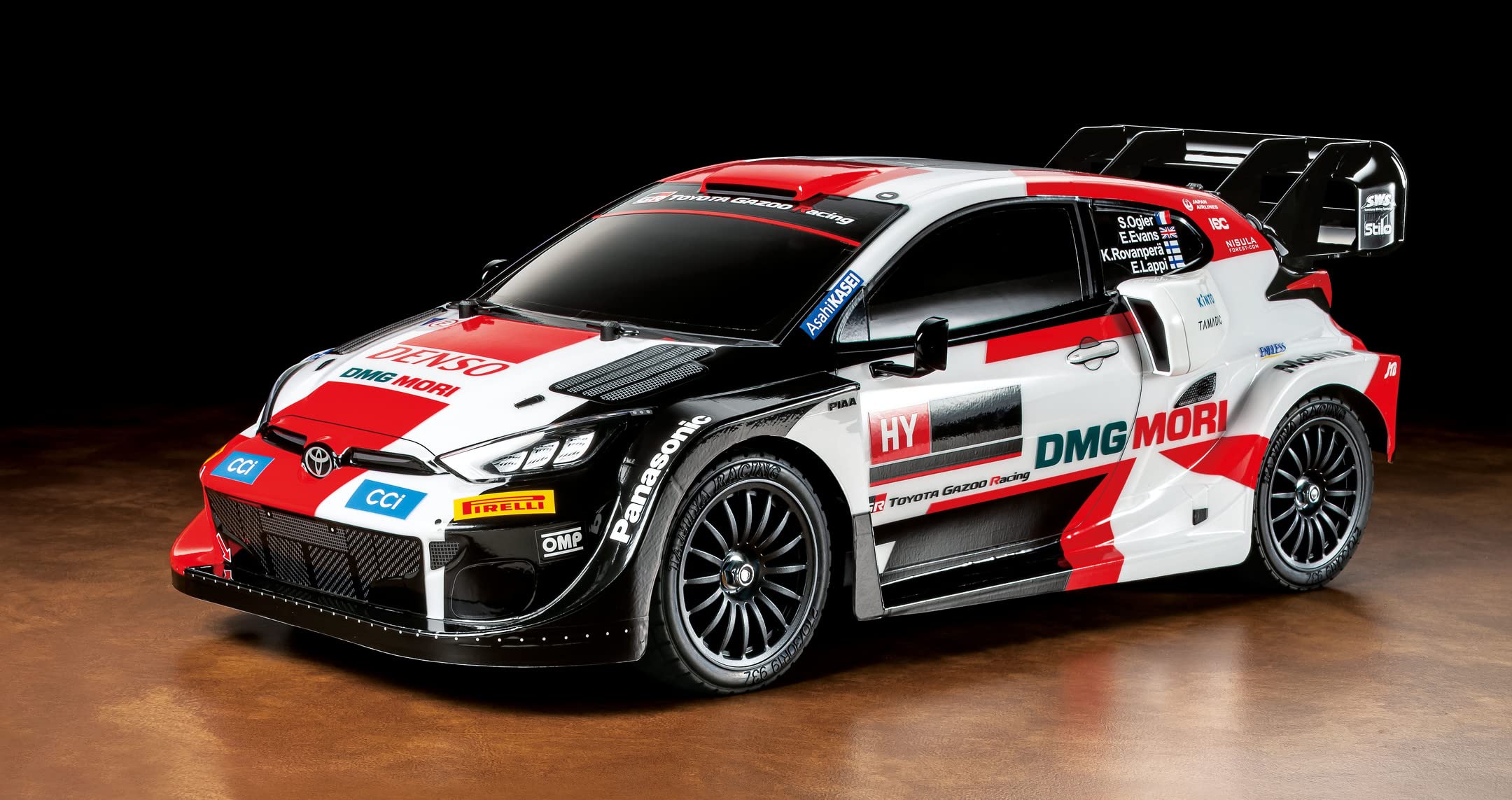 TAMIYA 1/10 Toyota GAZOO WRT/GR Yaris Rally1 TT-02 TAM58716A Cars Elec Kit 1/10 Off-Road