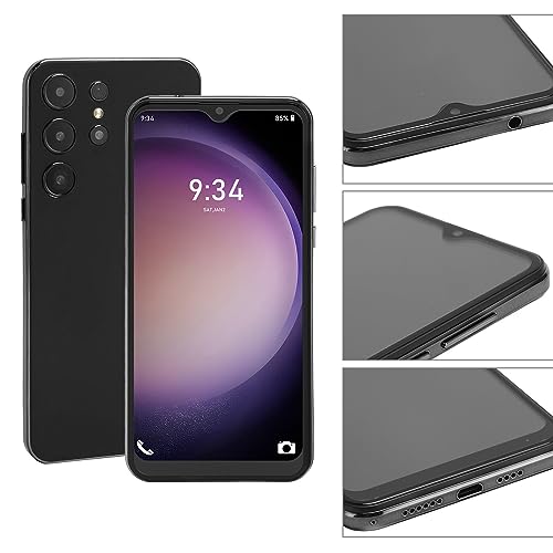 Vikye Large Screen 6.5in 5000mAh 4GB RAM 64GB ROM Ultra HD11.0 Unlocked Smartphone with Stylus, 13MP Camera, Face Unlock (US Plug)