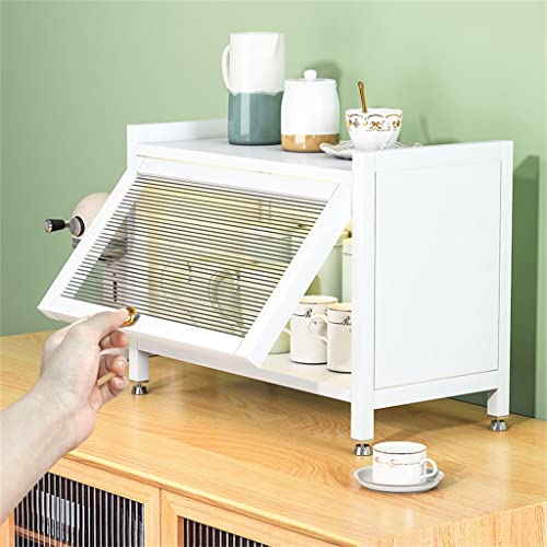 YASEZ Cup Storage Cabinet Tea Set Display Cabinet Kitchen Cup Rack Tableware Storage Cabinet