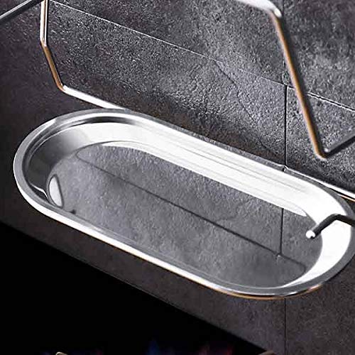 WUDILU 3 Layer Silver Anti-Fall Stainless Steel Drying Pan Pot Rack Cover Lid Rest Stand Spoon Holder Kitchen Tool