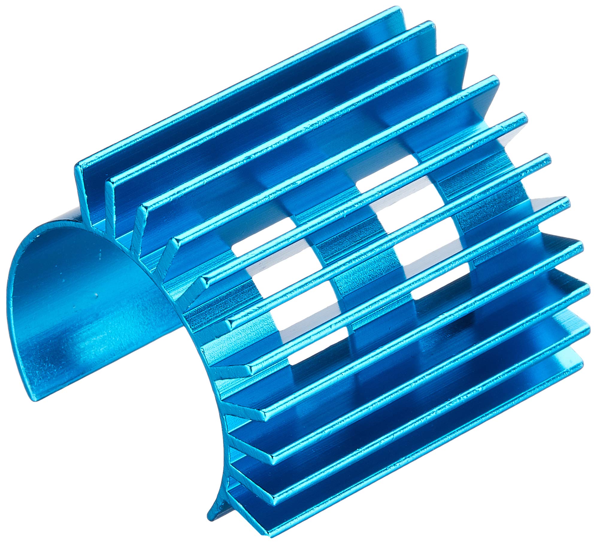 Tamiya 300054571 TT-02 Anodised Aluminium Motor Heatsink, Blue anodised