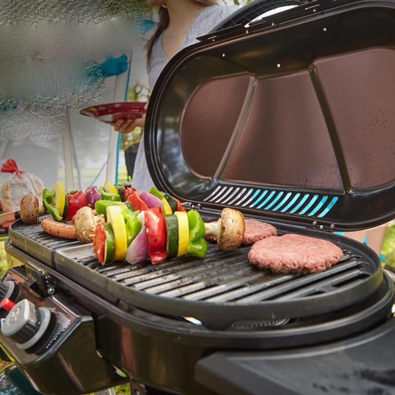 WXBDD Burner Propane Gas Portable Grill Portable Grill BBQ Grill Outdoor BBQ Grill Camping Trip Grill